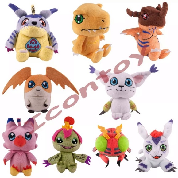 zap | Other | New Digimon Plush Set | Poshmark
